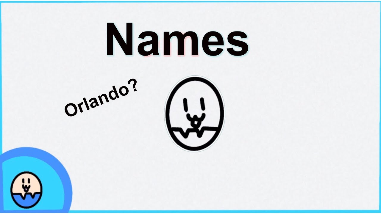 Names (and how to pronounce mine) - YouTube