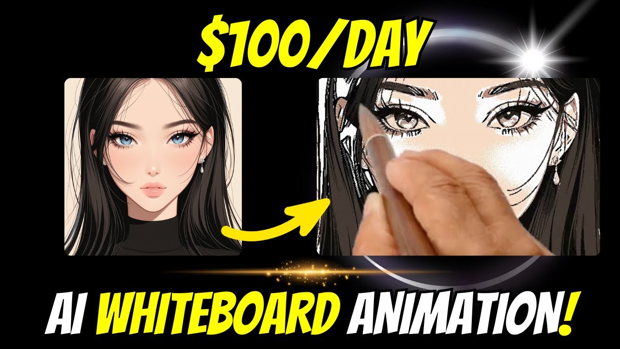 How to Make Money with AI Canva Whiteboard Animation - YouTube