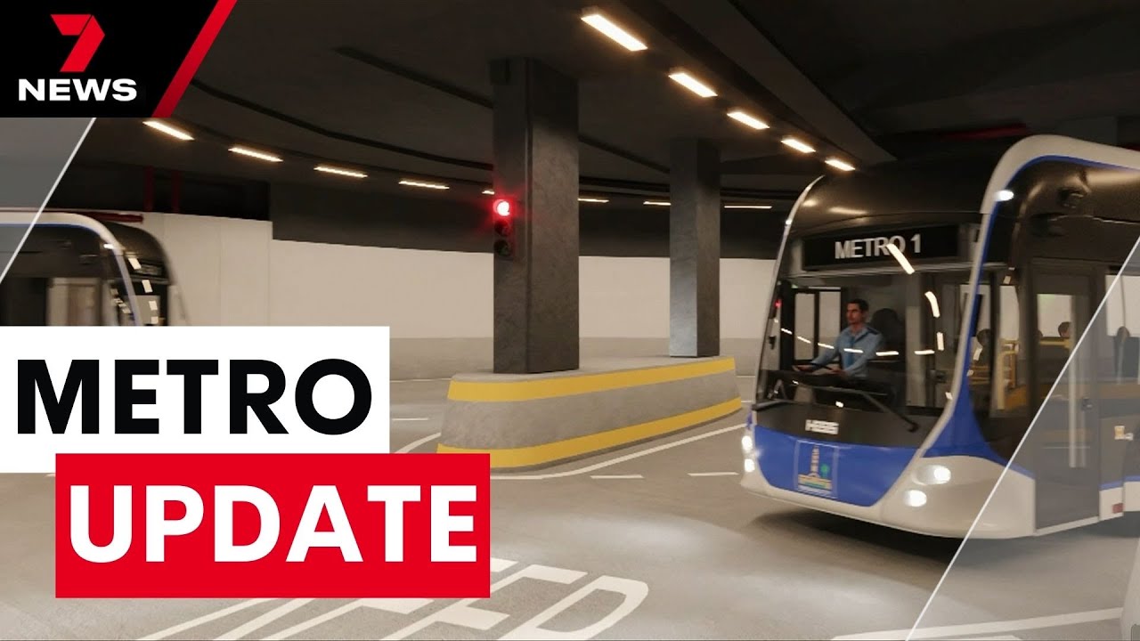 Brisbane Metro first stage launch date revealed | 7NEWS - YouTube