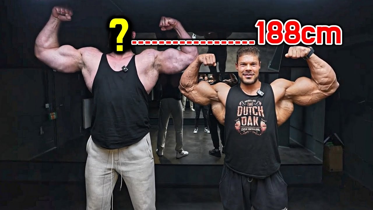헐.. 188cm 보디빌더를 난쟁이로 만드는 피지컬 개지리는 보디빌더가 나타났네??ㄷㄷㄷ | 가슴운동 | 삼두운동 | 어깨운동 ...