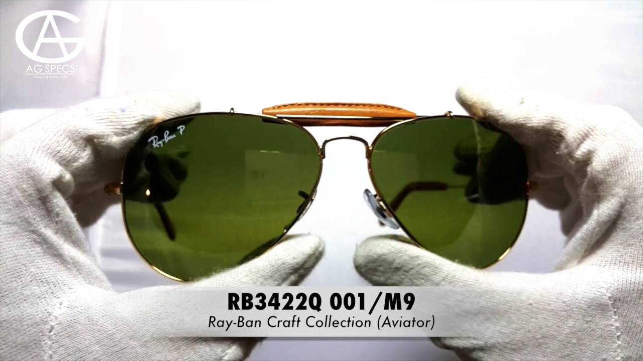 Ray-Ban Craft Aviator RB3422Q - YouTube