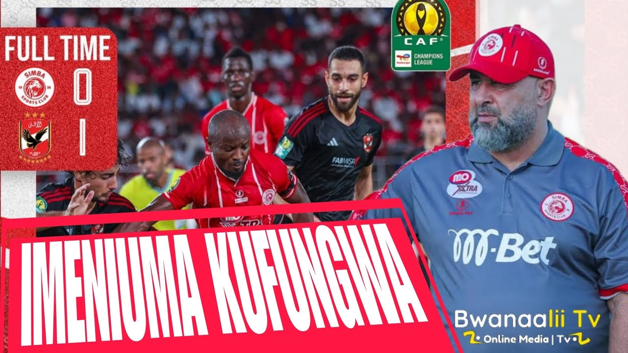 KOCHA BENCHIKHA ALIA BAADA YA SIMBA KUFUNGWA NA AL AHLY, AOMBA MSAMAHA ...