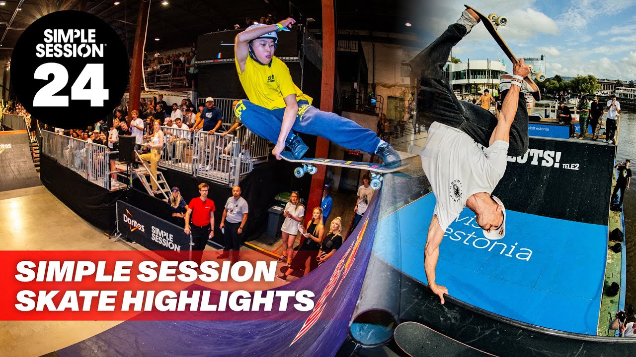 OFFICIAL SKATE HIGHLIGHTS OF SIMPLE SESSION 24 - YouTube