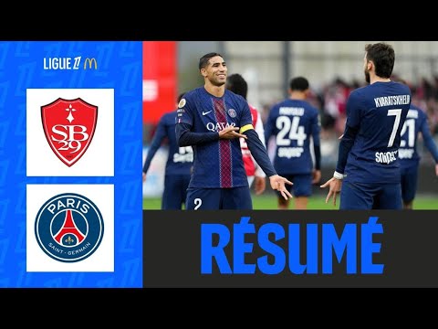 Hakimi et Doué font le SPECTACLE, le PSG ÉCRASE Brest | 9ème journée - Ligue 1 McDonald's
