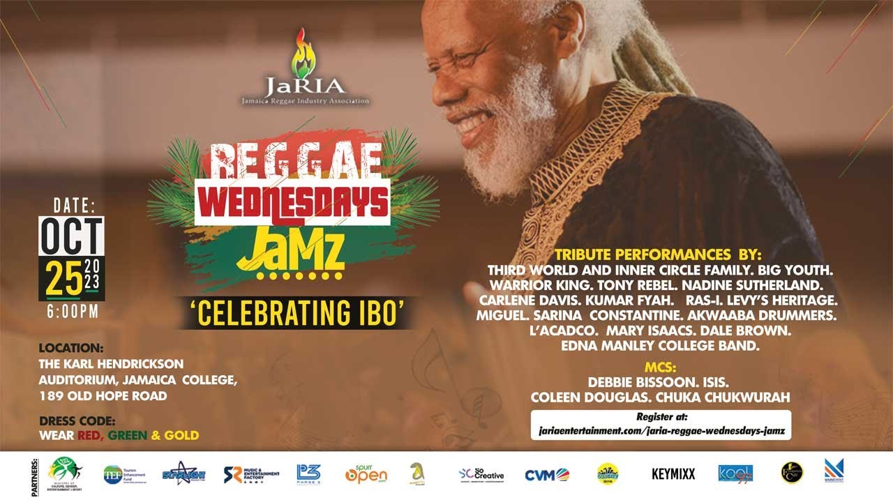 Celebrating Ibo - JaRIA Reggae Wednesdays JaMz - YouTube