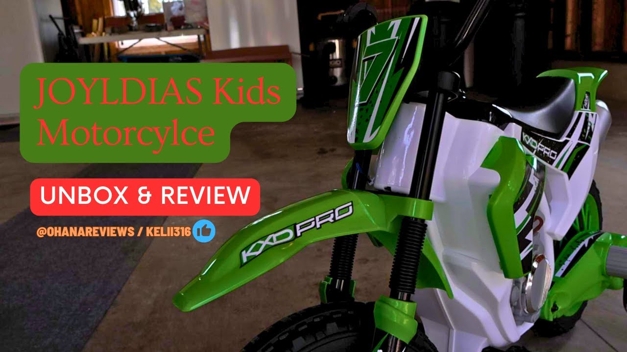 Unboxing the Joyldias KXD Pro Kids Electric Motorcycle: Safe and Fun ...