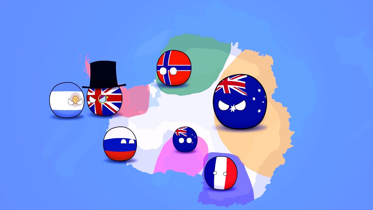 COUNTRYBALLS : HISTORY OF ANTARCTICA - YouTube