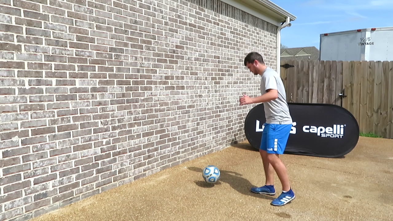 Level 4- One Time Left Foot Pass Off Wall - YouTube