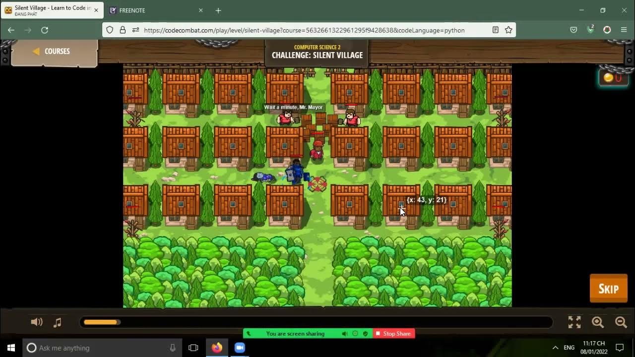 computer science 2 coding python (Silent Village) - YouTube