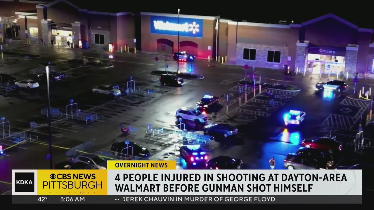 Police: 4 injured in Ohio Walmart shooting, gunman dead with self ...