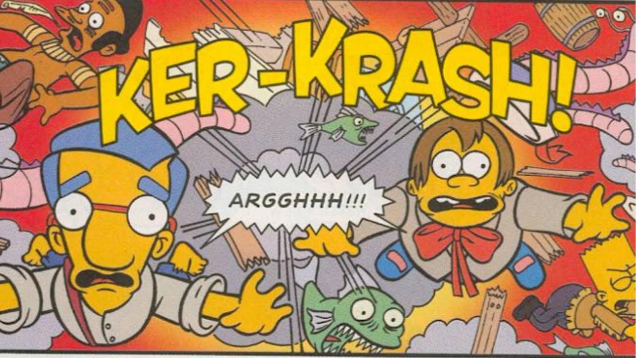 Bart Simpson Comic Issue 12 Mark Twain Spoof Thesimpsons