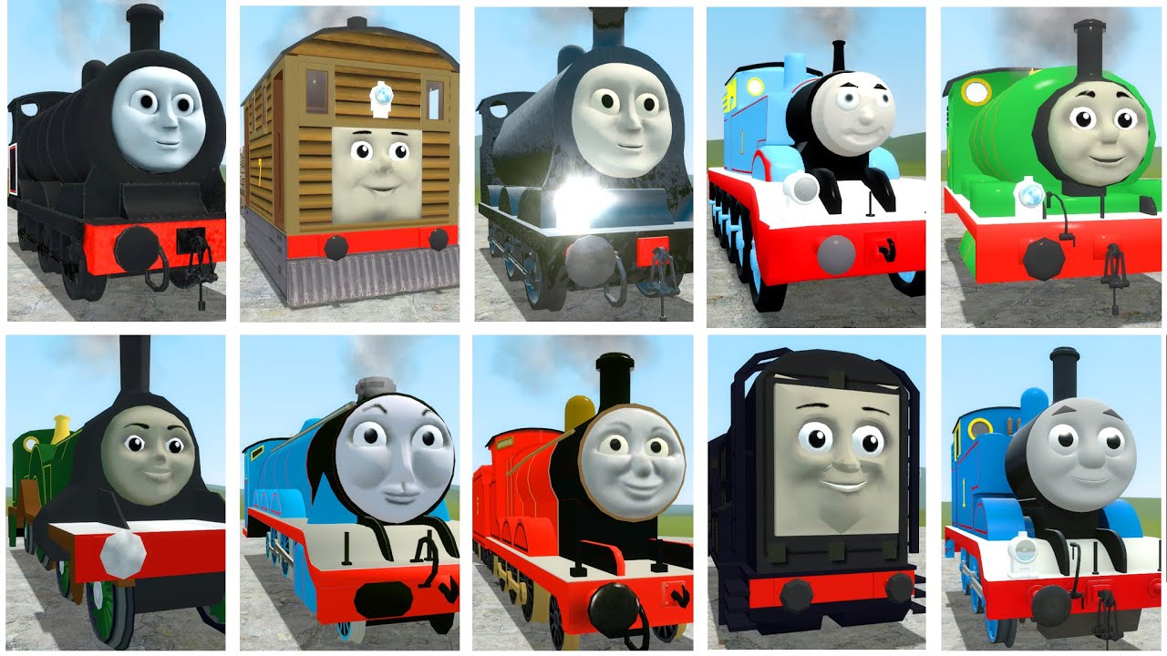 All New Update Thomas The Train and Friends in Garry's Mod - YouTube