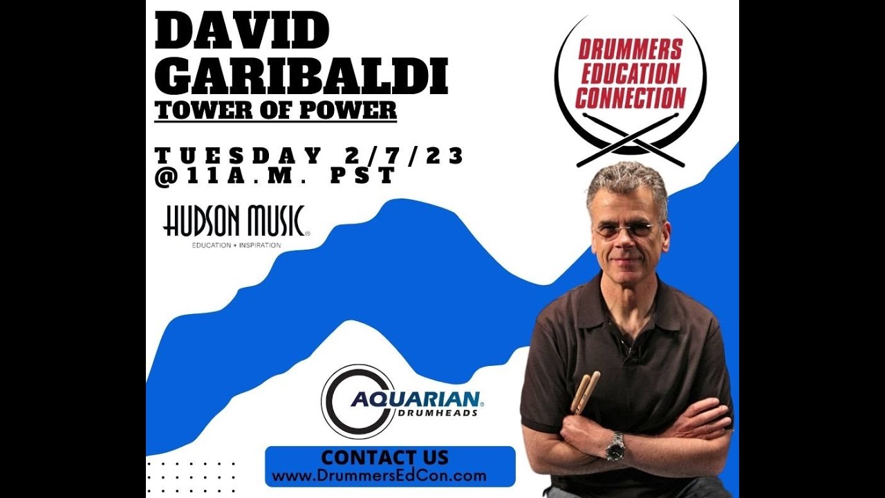 David Garibaldi from the legendary Tower of Power talks to D.E.C. - YouTube