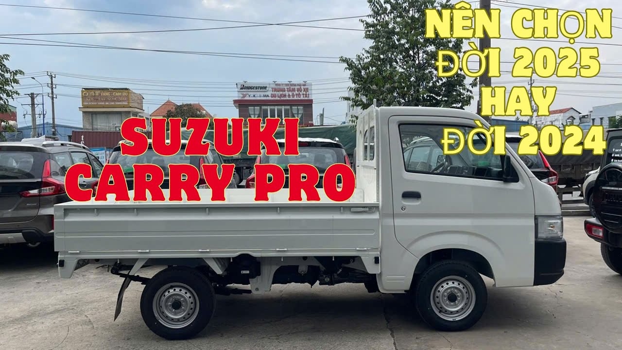 [SUZUKI CARRY PRO] Thùng Lửng nên chọn đời 2025 hay 2024 - YouTube