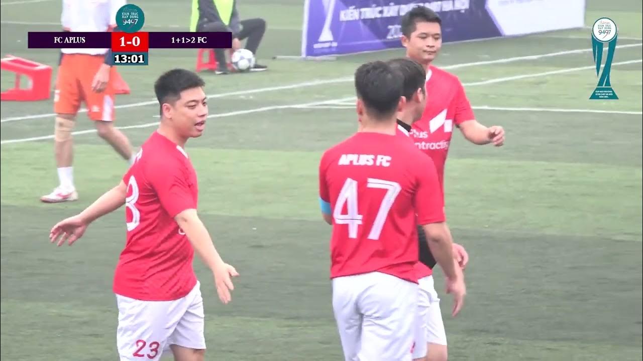HL: FC APLUS - 1+1+= FC | GIẢI BÓNG ĐÁ MÁI TRƯỜNG KTXD 9497 HÀ NỘI LẦN THỨ 3 - 2025 - YouTube