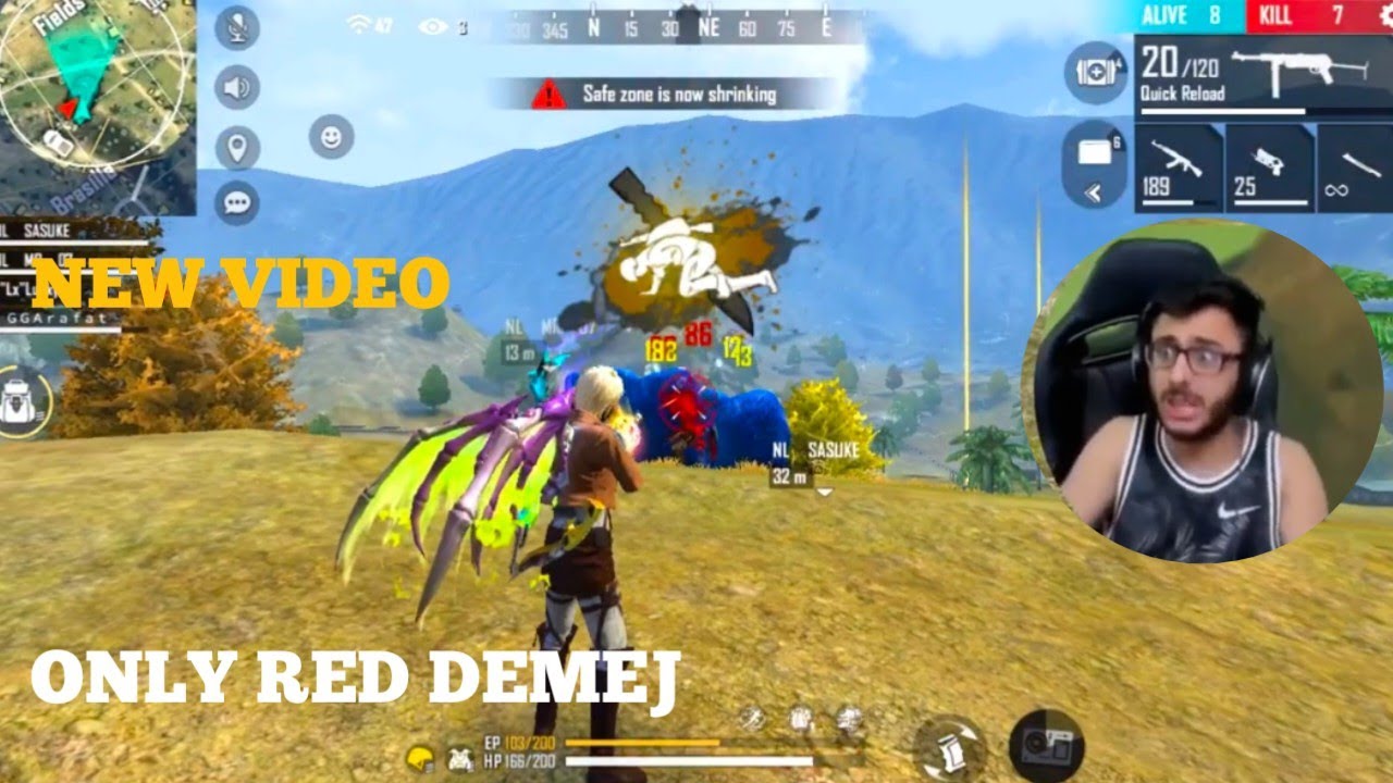 FF Lover New Video Only Red Demej 🥰🥰 #ffheadshot #ffshorts # ...