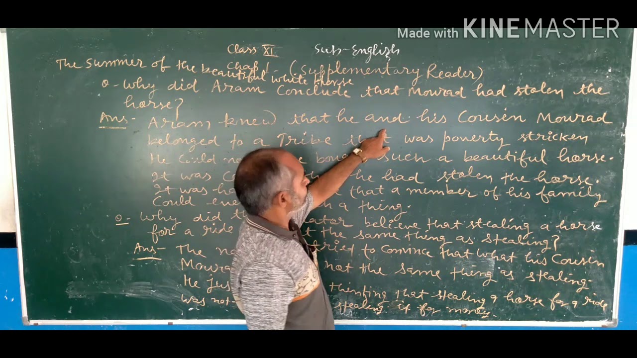 CLASS-11 || SUBJECT-ENGLISH || CHAPTER-1 "SUPPLEMENTARY" PART - 2 || BY ...
