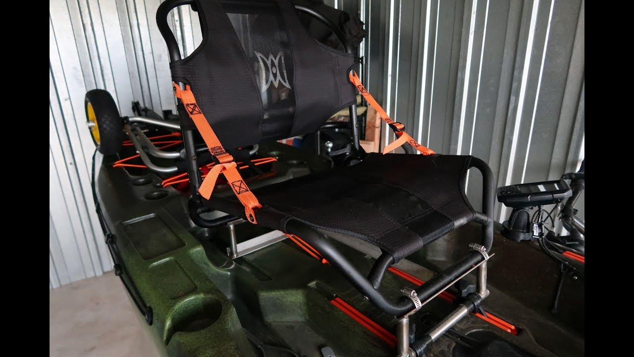 Perception Pescador Pilot Seat Riser - YouTube