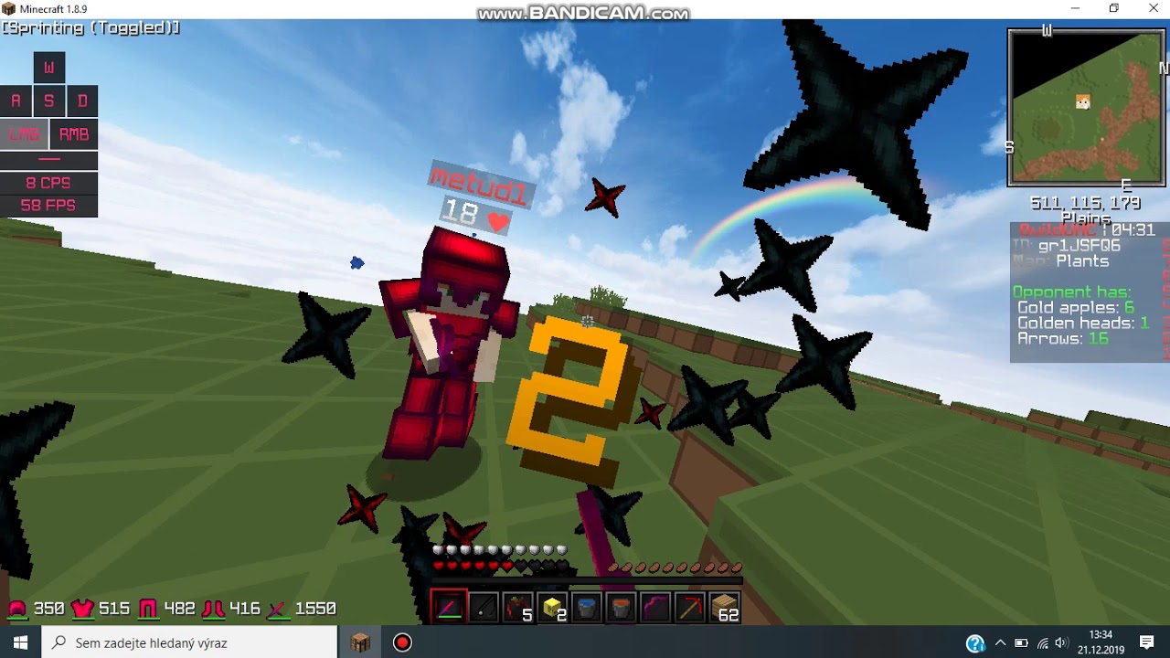 1v1 build uhc/ mc.qplay.cz - YouTube