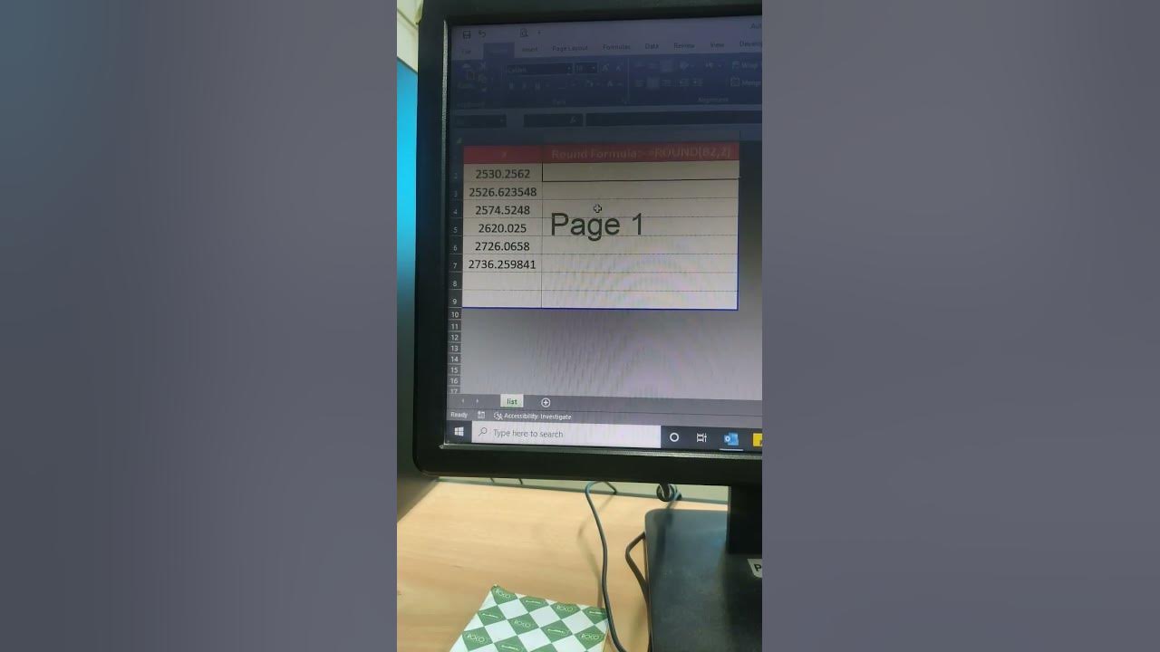 Round Formula Formula Excelformula Excel Excelfunction Youtube