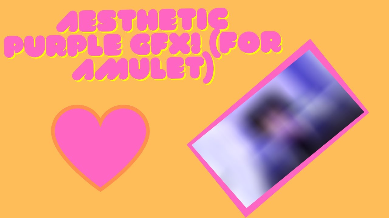 Aestheic purple gfx! (speed gfx) - YouTube