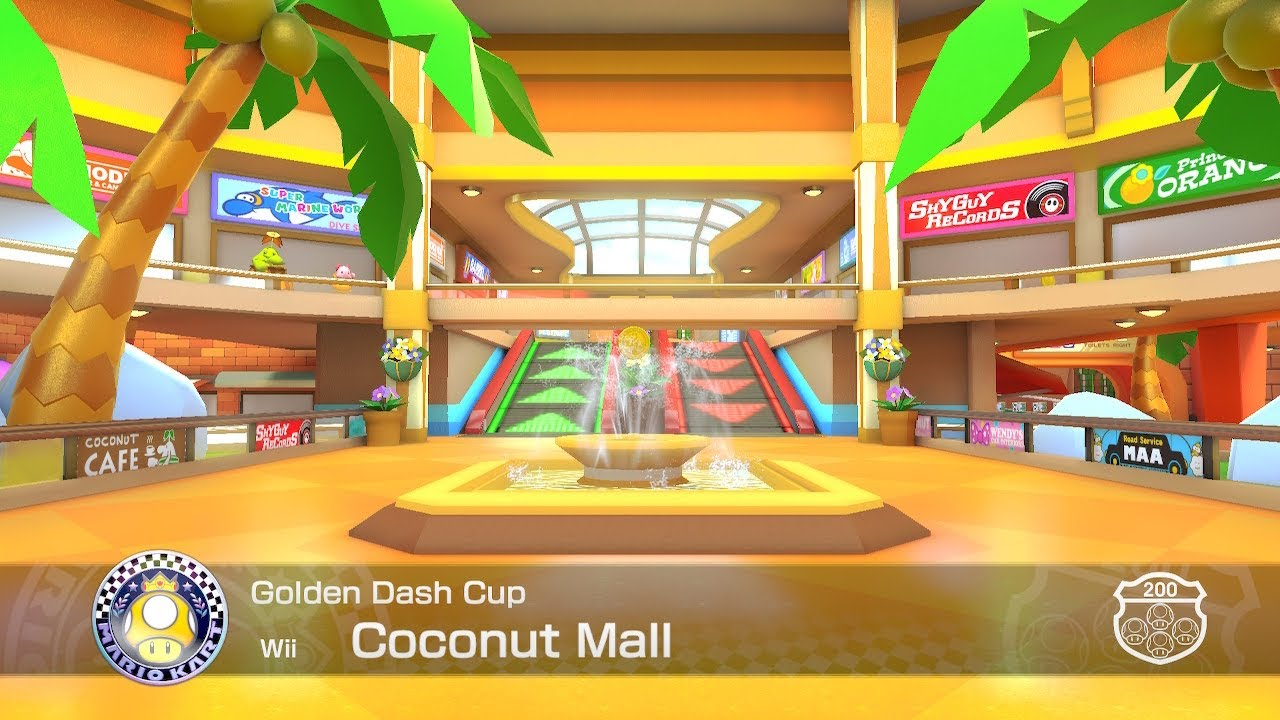 Wii Coconut Mall PB 200cc [1:26.430] - YouTube