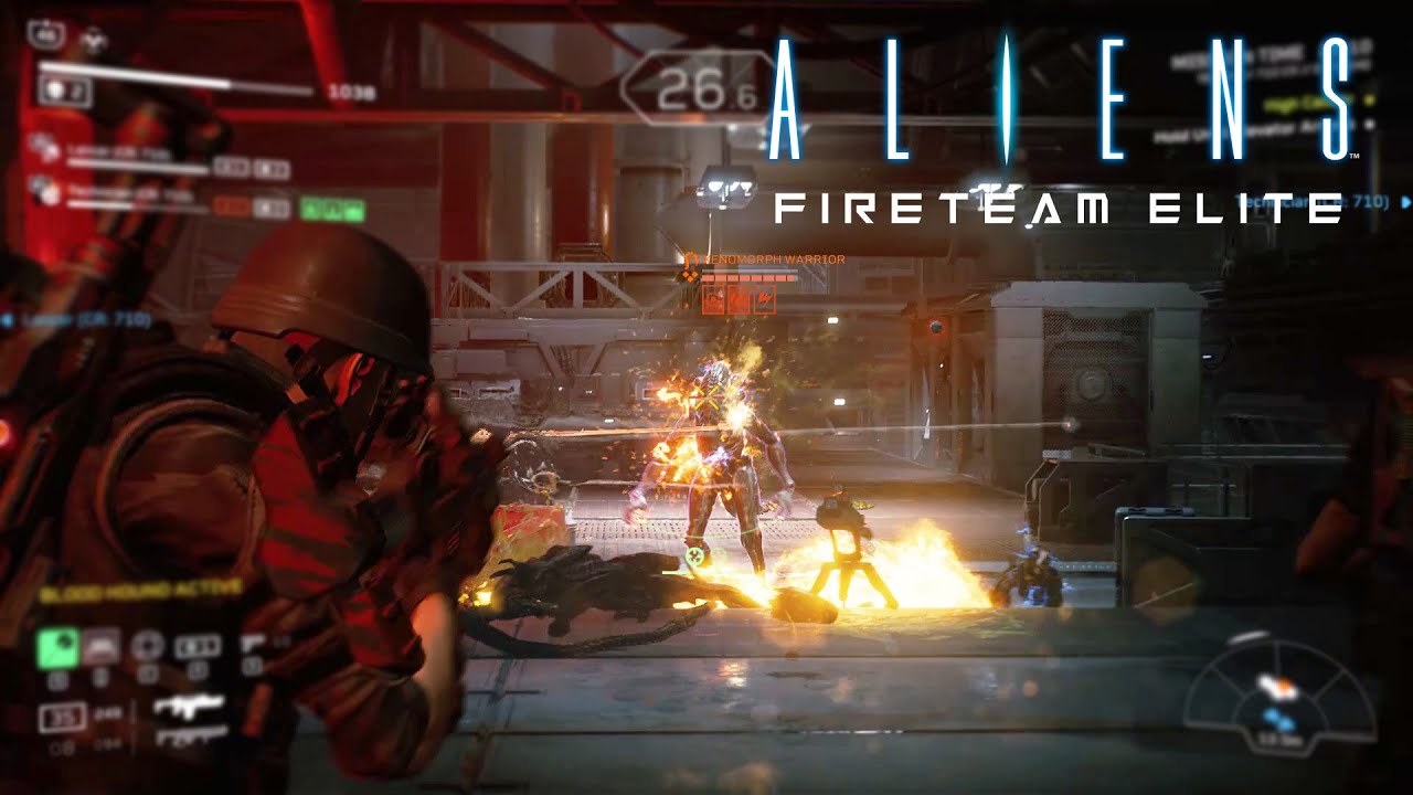 Aliens: Fireteam Elite - E1M1 INGRESS (Extreme) Recon - YouTube