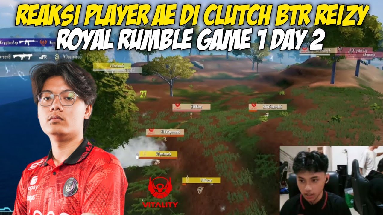 BTR REIZY 1vs2 LAWAN ALTER EGO ARES !! GAME 1 ROYAL RUMBLE DAY 2 - YouTube