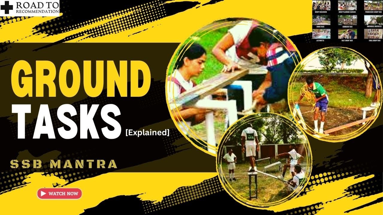 Ground Tasks In SSB [Explained] | Army, Navy & Airforce | Tips & Tricks ...