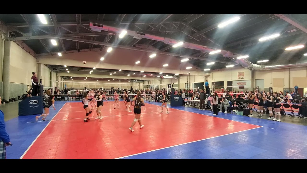Kingtide 16-1 v Athena VB 16-6 White - Set 1 - Pres Day 2025 - Day 3 ...