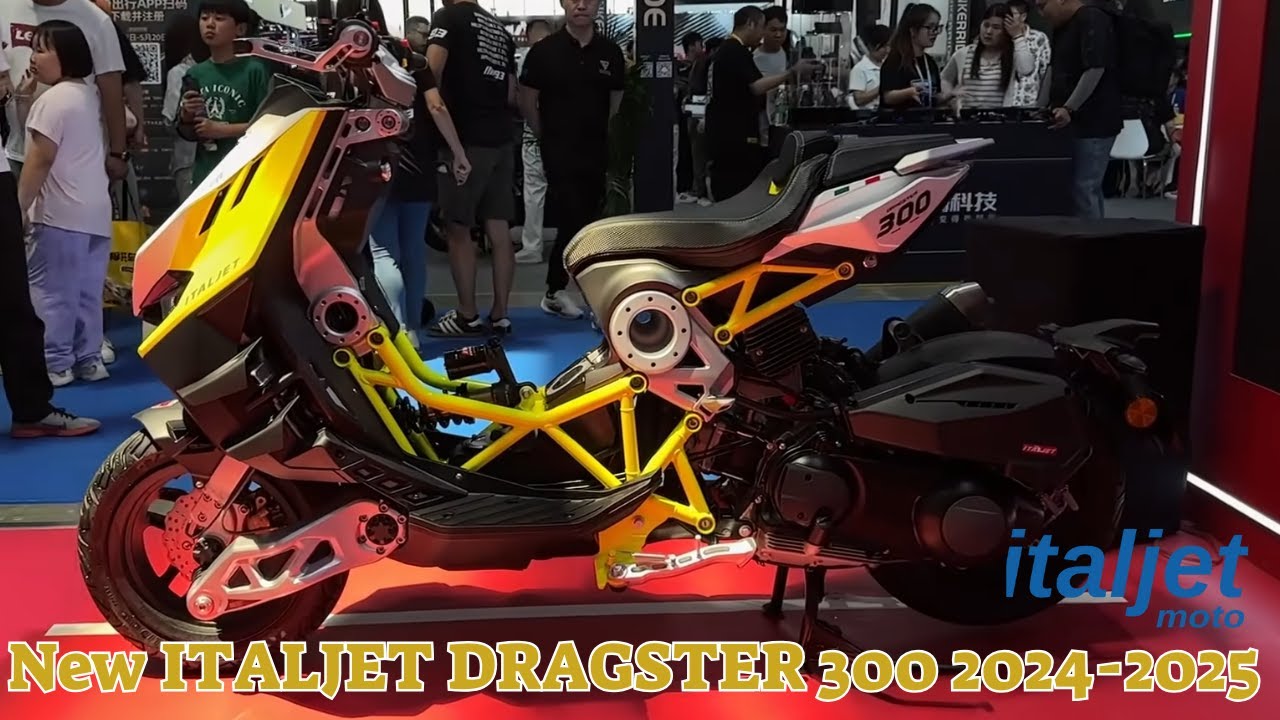 New ITALJET DRAGSTER 300 2024-2025 Introduced at the opening of the ...