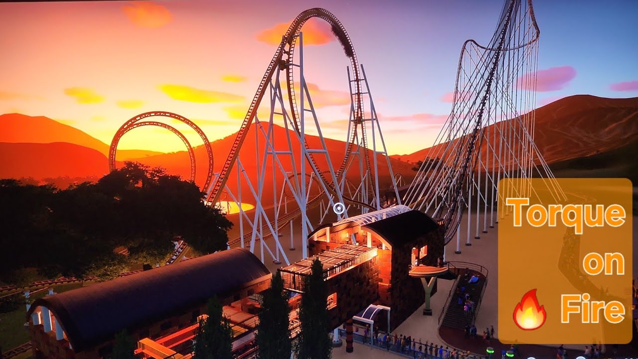 Torque on Fire /Planet Coaster - YouTube