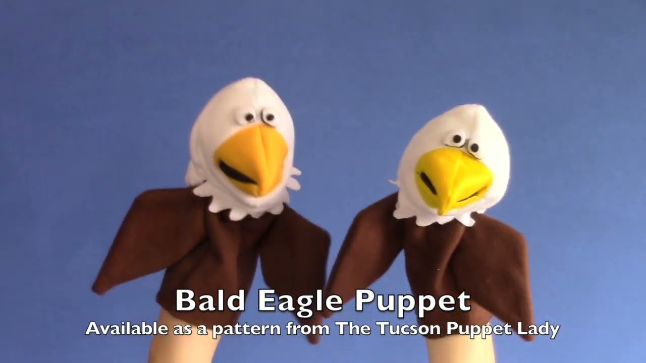 Bald Eagle Puppet - YouTube
