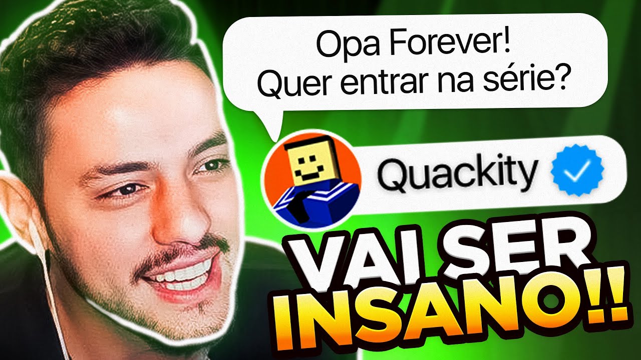 FOREVER VAI ENTRAR NA MAIOR SÉRIE DO MUNDO? QSMP - YouTube