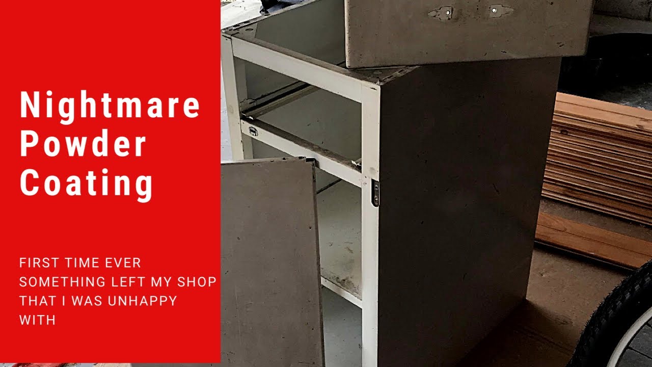 Nightmare Powder Coating Job #12 - YouTube