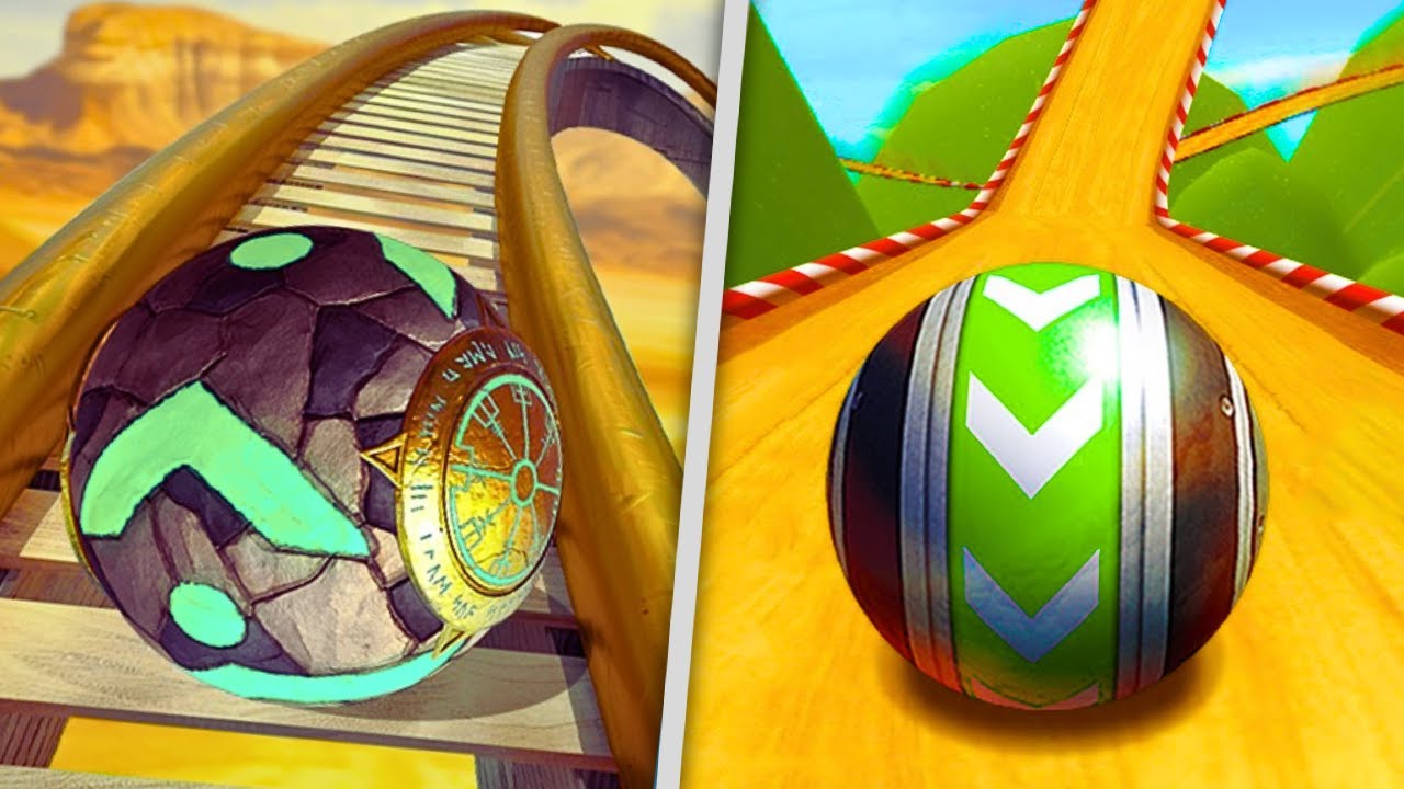 Racing Ball Master vs Temple Rolling Balls🏈🎯🏈Balls Gamer Walkthrough ...