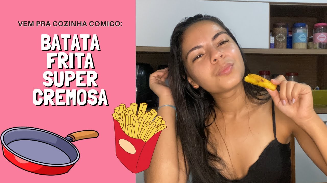 Batata frita temperada e crocante - Super fácil e prático - Receita ...