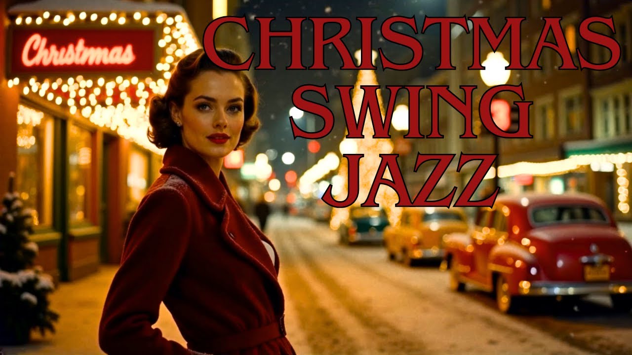Vintage Christmas Swing Jazz - Cozy 1940s Holiday Music for a Nostalgic ...