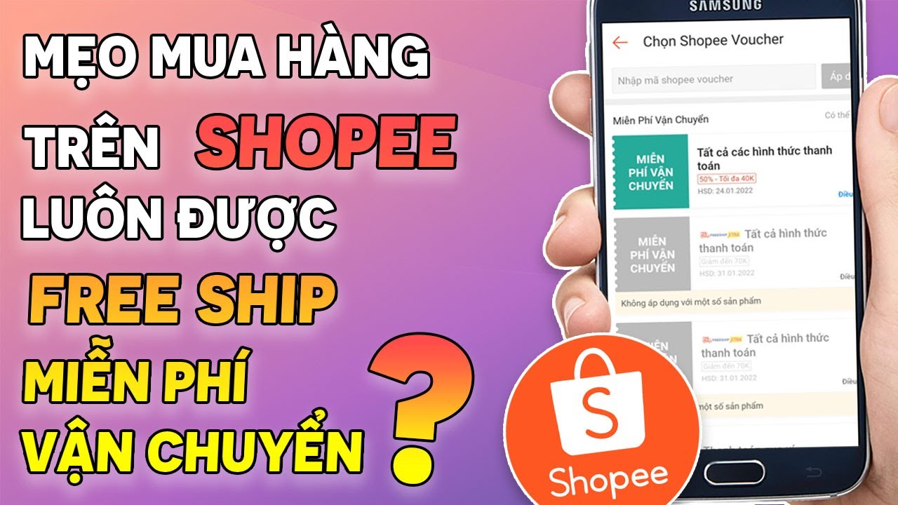 Cách đặt hàng trên SHOPEE Free Ship miễn phí vận chuyển | MỚI NHẤT 2022 ...