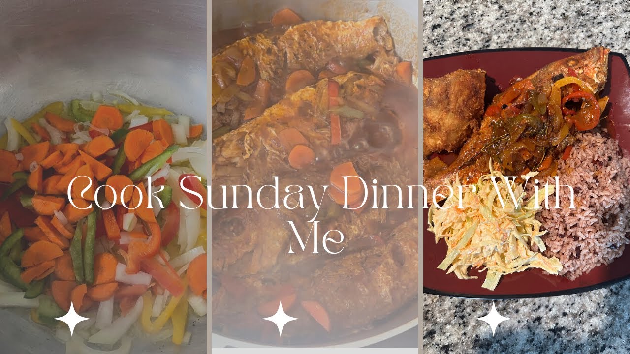 Cook Sunday Dinner With Me - YouTube