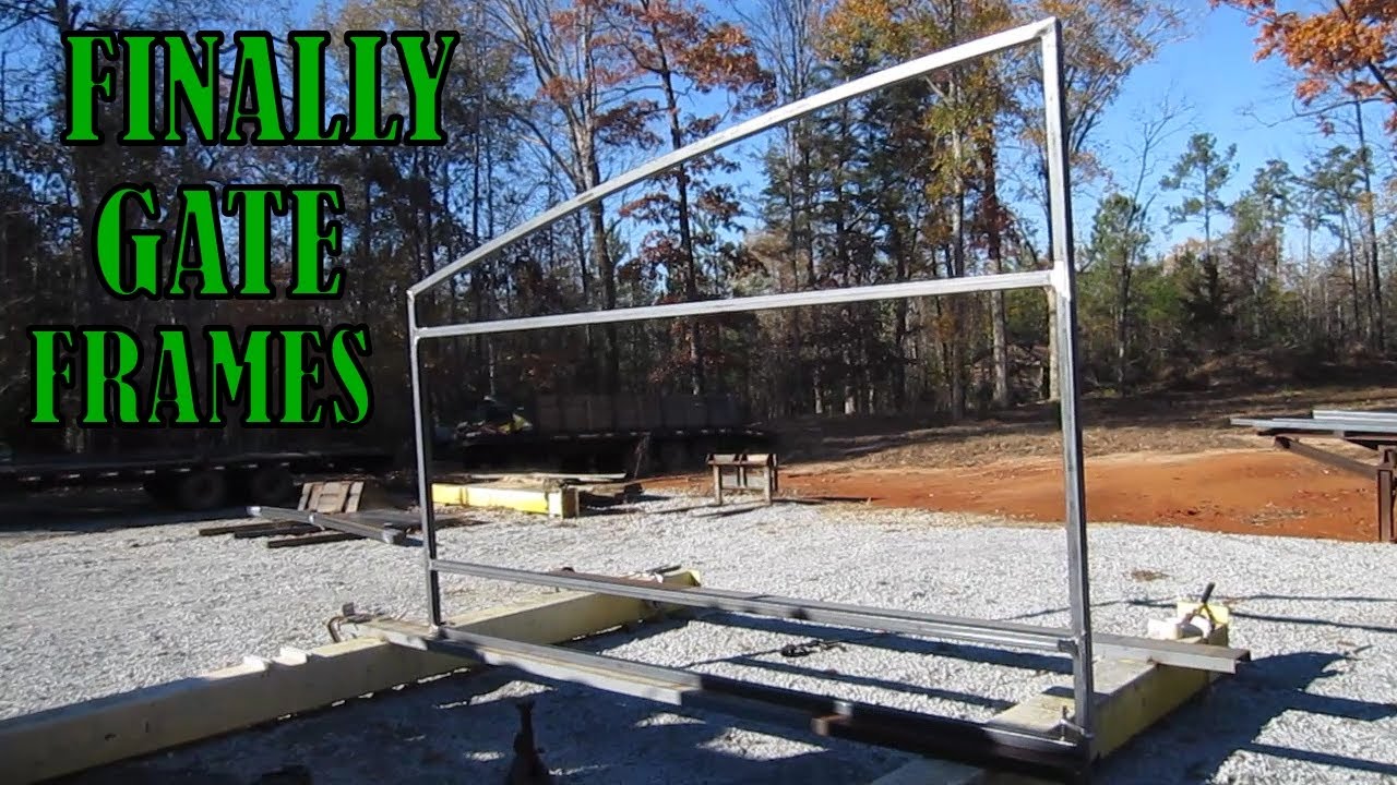 Building Gate Frames - YouTube
