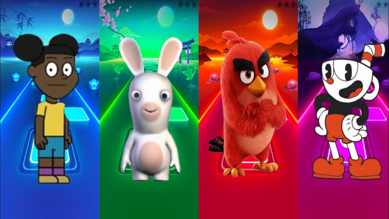 Amanda The 🆚Rabbids Invasion🆚The Angry Birds🆚The Cuphead Show A Very ...
