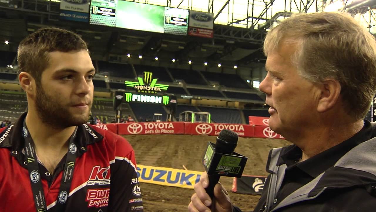 Race Day LIVE 2015 - Detroit - Alex Ray Interview - YouTube