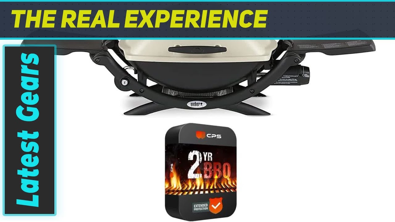 Compact and Portable Weber Q 2200 Gas Grill - In-Depth Review! - YouTube