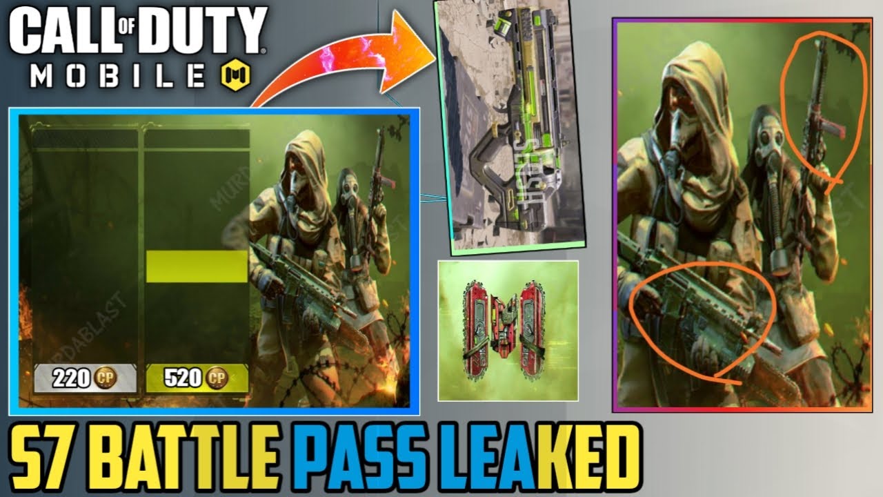 Season 7 Battle Pass Leaked Cod mobile || Call Of Duty mobile season 7 ...
