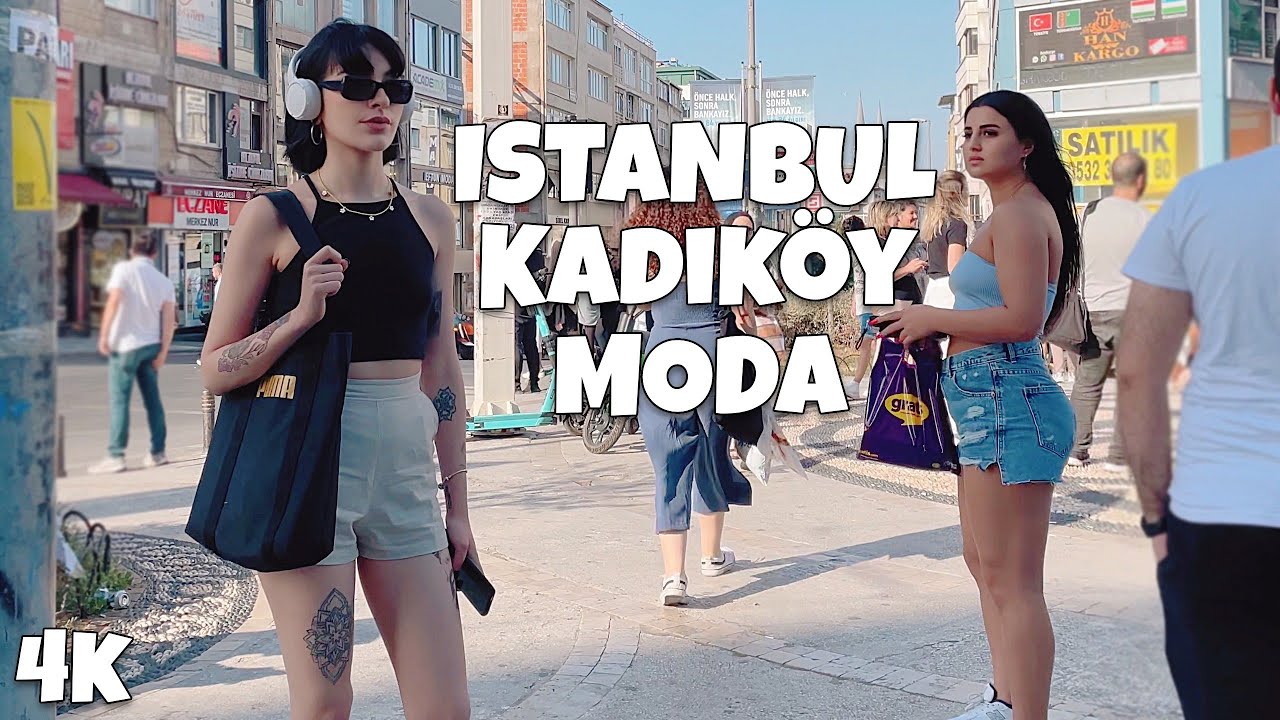 [4K] 🦊 Istanbul Walk Kadikoy Moda Neighborhood : Walking Tour - YouTube