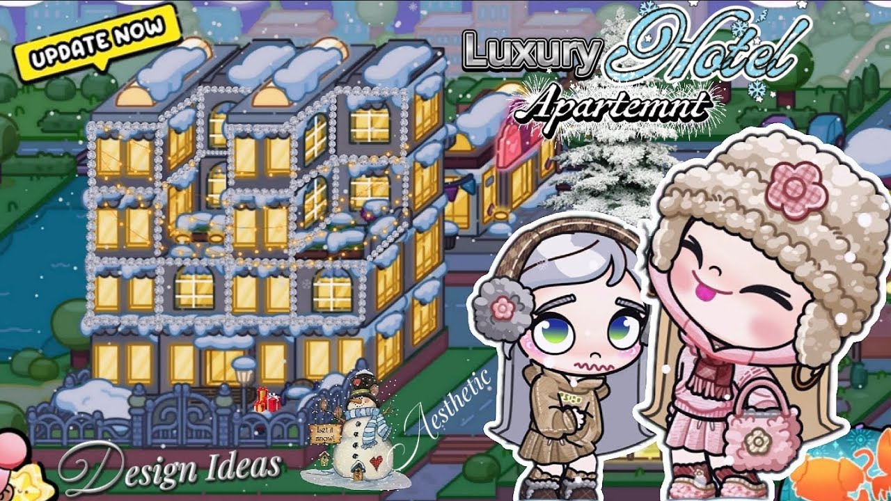 🌟 Aesthetic Hotel Apartment 🏢 | Avatar World Luxury Ideas 🎀 - YouTube
