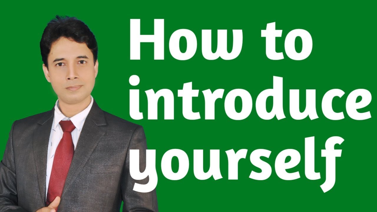 How to Introduce yourself in an Interview in English | Introduce kaise ...