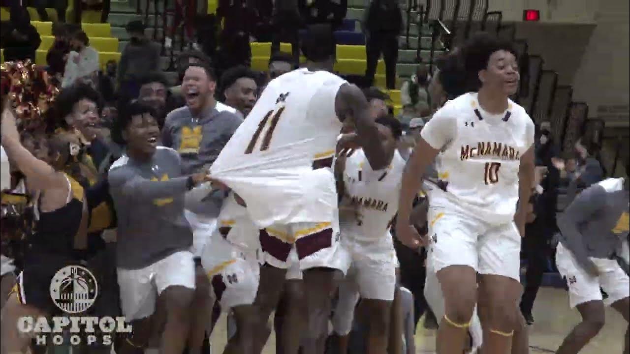 2022 WCAC SEMIFINALS - #2 McNamara vs #3 DeMatha Highlights - YouTube