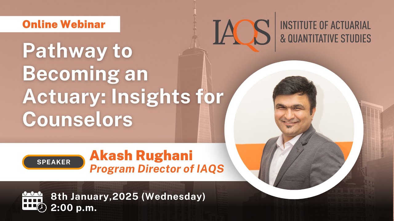 Pathway to Becoming an Actuary: Insights for Counselors - YouTube
